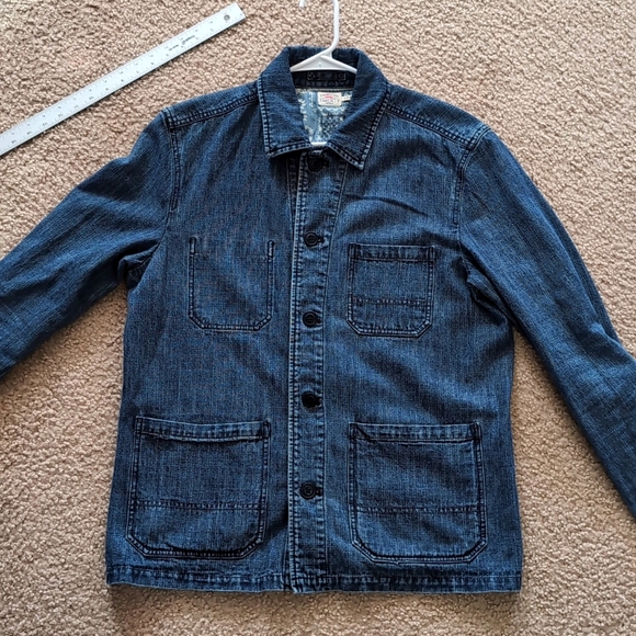 Faherty | Jackets & Coats | Faherty Denim Chore Jacket | Poshmark